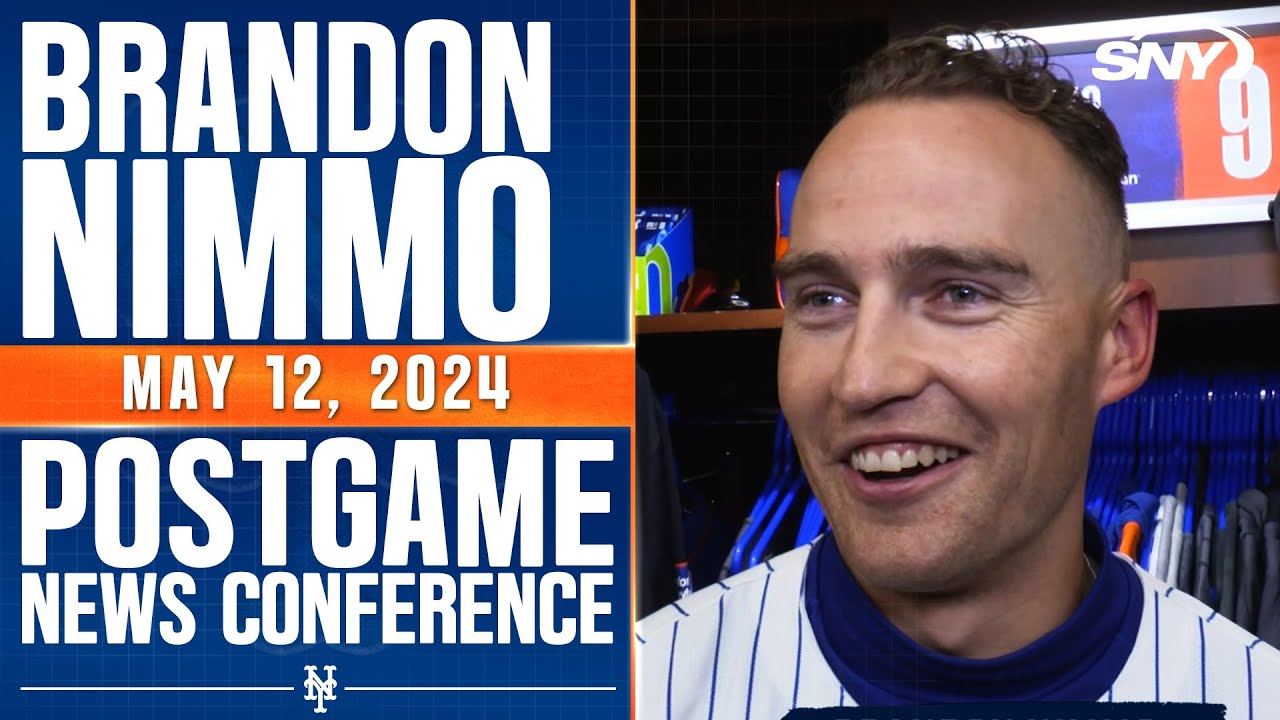Brandon Nimmo on convincing Carlos Mendoza to let him play before ...