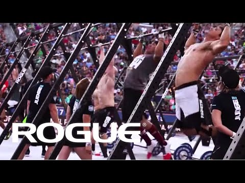 2013 CrossFit Games - Legless Event and The Rogue A-Frame Rig - YouTube