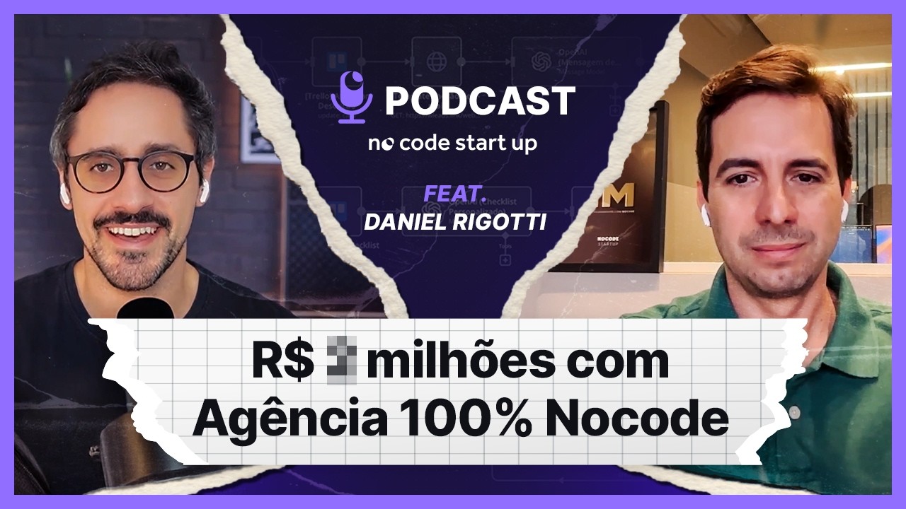 R$2 milhões com Agência 100% nocode | Daniel Rigotti - YouTube