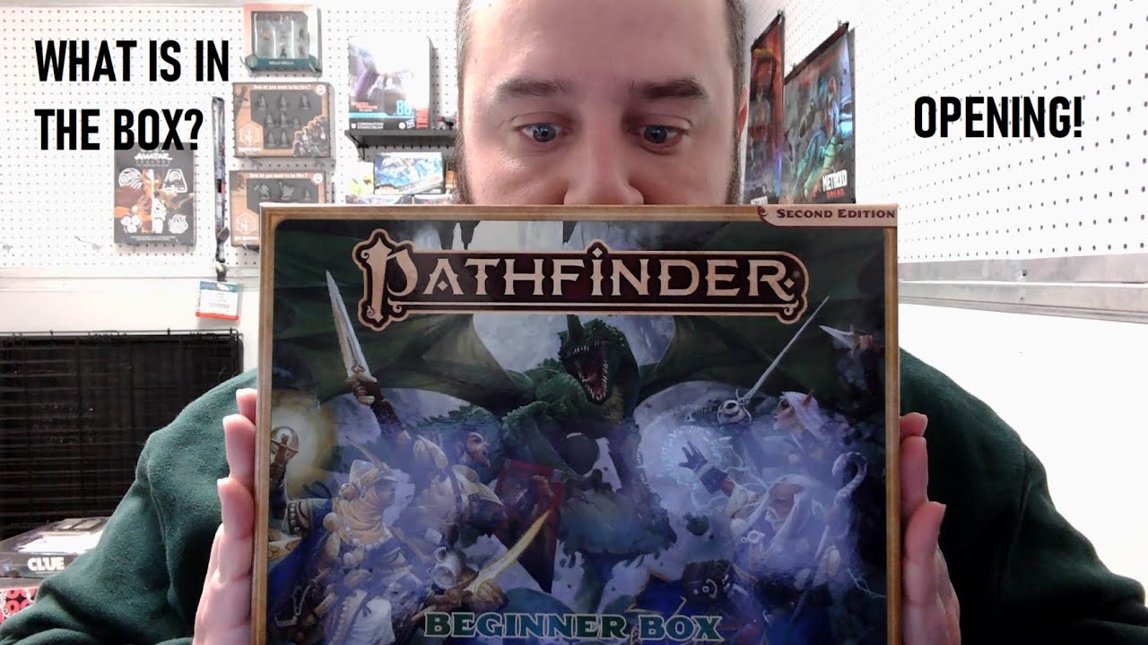 Opening Pathfinder 2e Beginner Box - Pathfinder 2e - YouTube