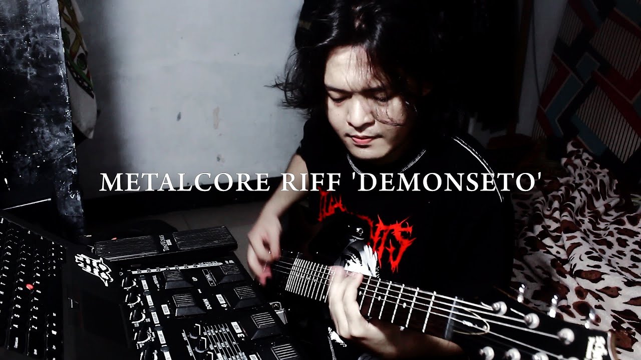 METALCORE RIFF 'DEMONSETO' - YouTube