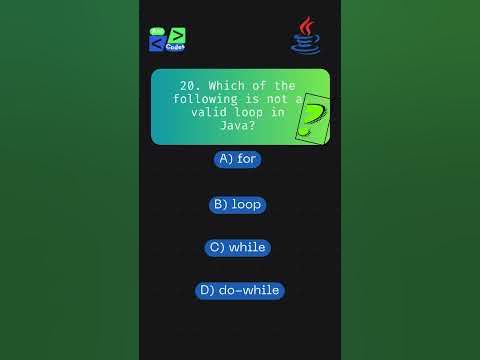 Q20|Java Quiz: Test Your Knowledge with These Java Programming ...