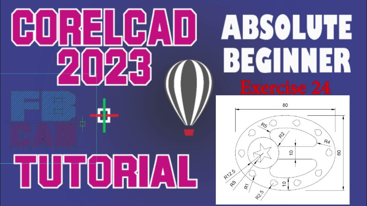 CorelCAD 2023 Tutorial Exercise 24 - YouTube