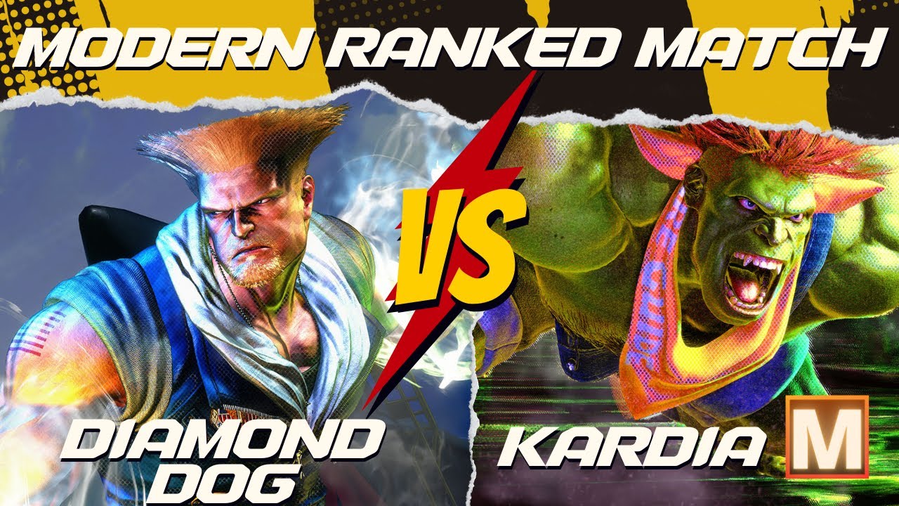 Modern Blanka (Kardia) vs. Guile (Diamond Dog) - SF6 Masters - Modern ...