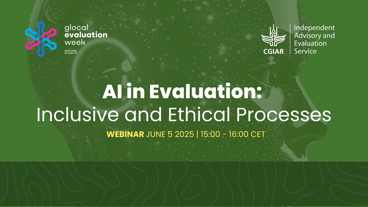 AI in Evaluation: Inclusive and Ethical Processes - YouTube