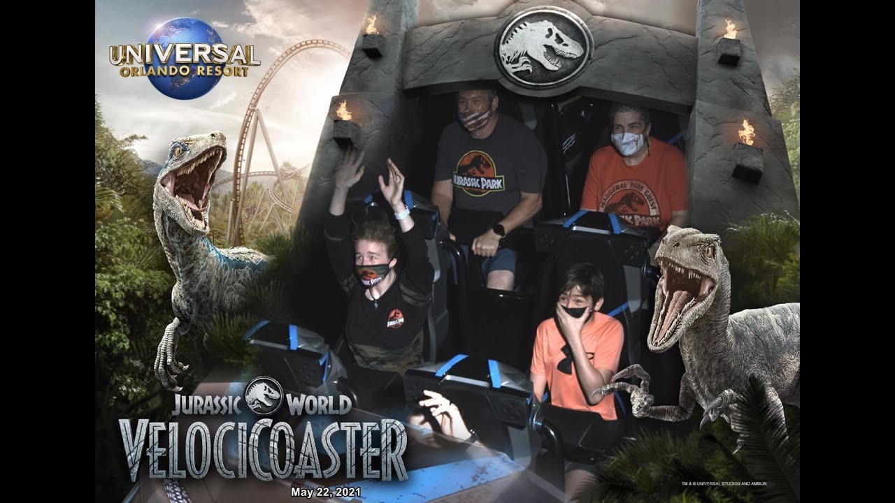 VelociCoaster Queue -inside & out, a 👀 at locker system. Train goes ...