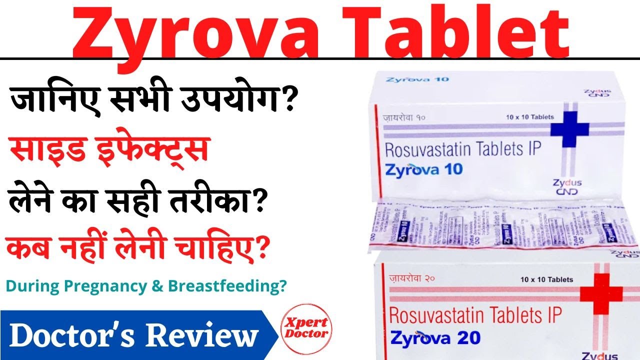 Zyrova 10 Tablet, Zyrova 20 Tablet, Zyrova 40 Tablet - YouTube