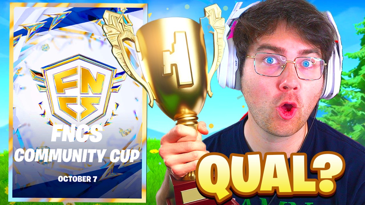 Can we QUALIFY in the FNCS Community Cup? (Fortnite Competitive) - YouTube