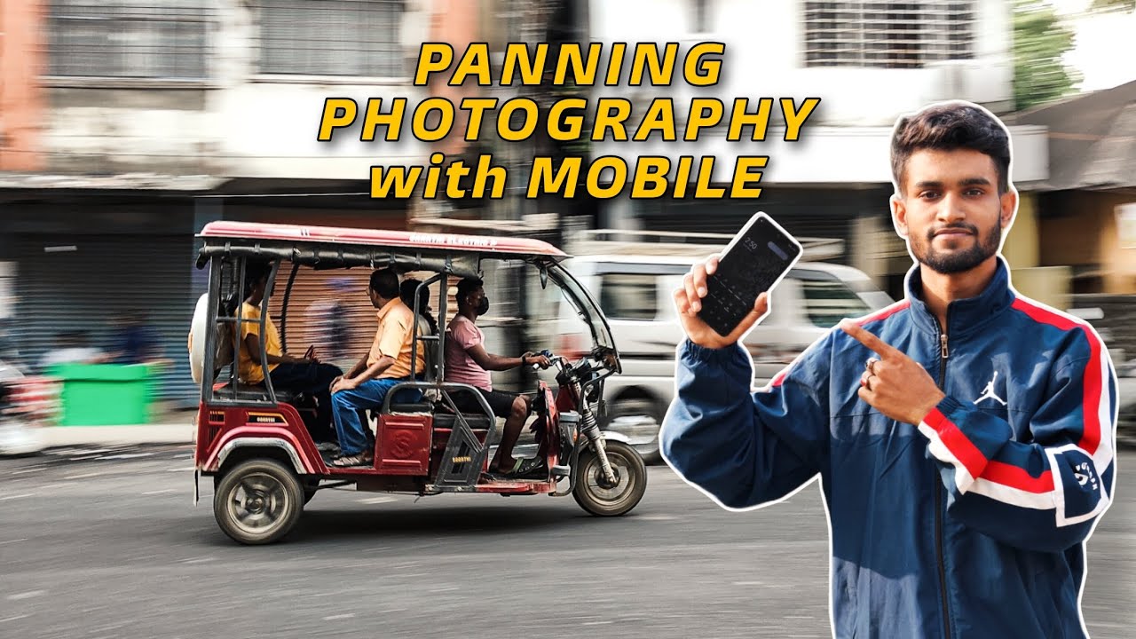 Learn PANNING PHOTOGRAPHY in 1 minute| Panning Photography on Mobile ...