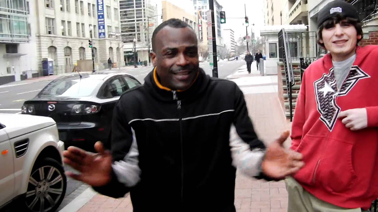Crazy Man in DC! Excellent talent! - YouTube