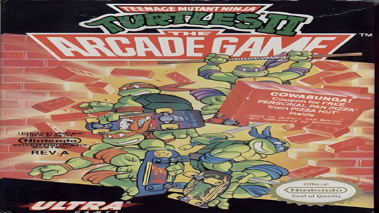 Teenage Mutant Ninja Turtles II The 1990 (NES) Full Gameplay 4K – All ...