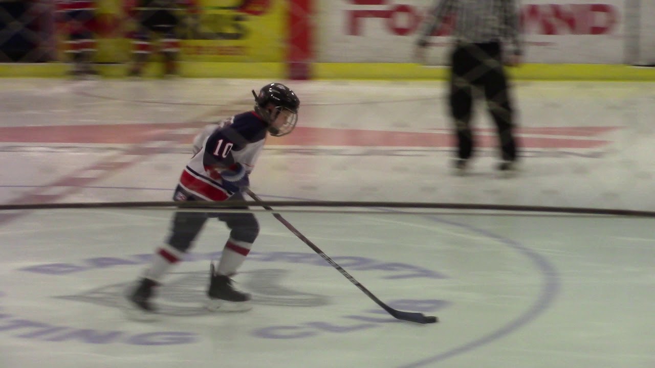 Bancroft Jets, Lucas Sinclair, first penally shot - YouTube