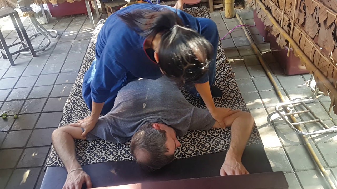 Back massage step 1 - YouTube