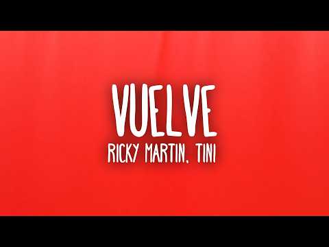 Ricky Martin, Los Ángeles Azules, TINI - Vuelve (Letra/Lyrics)