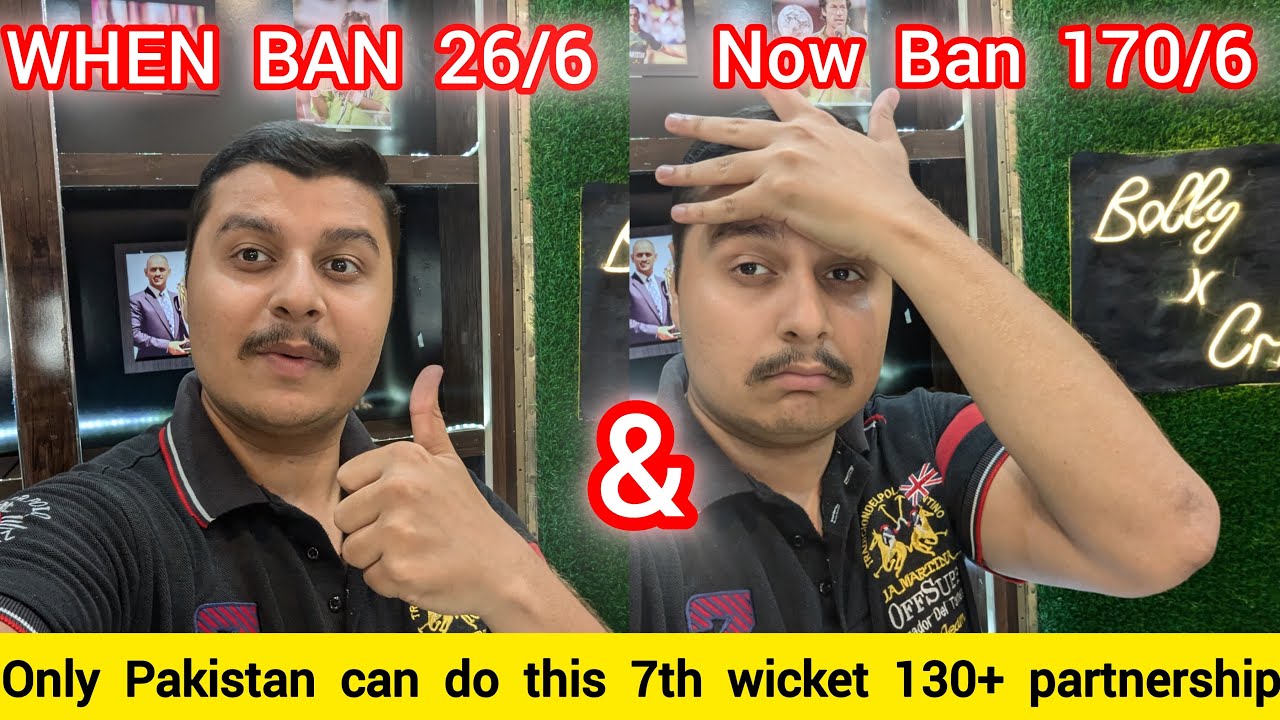 Bolly X Cricket is live! PAK VS BAN || FROM 26/6 TO 170/6 ONLY PAKISTAN ...