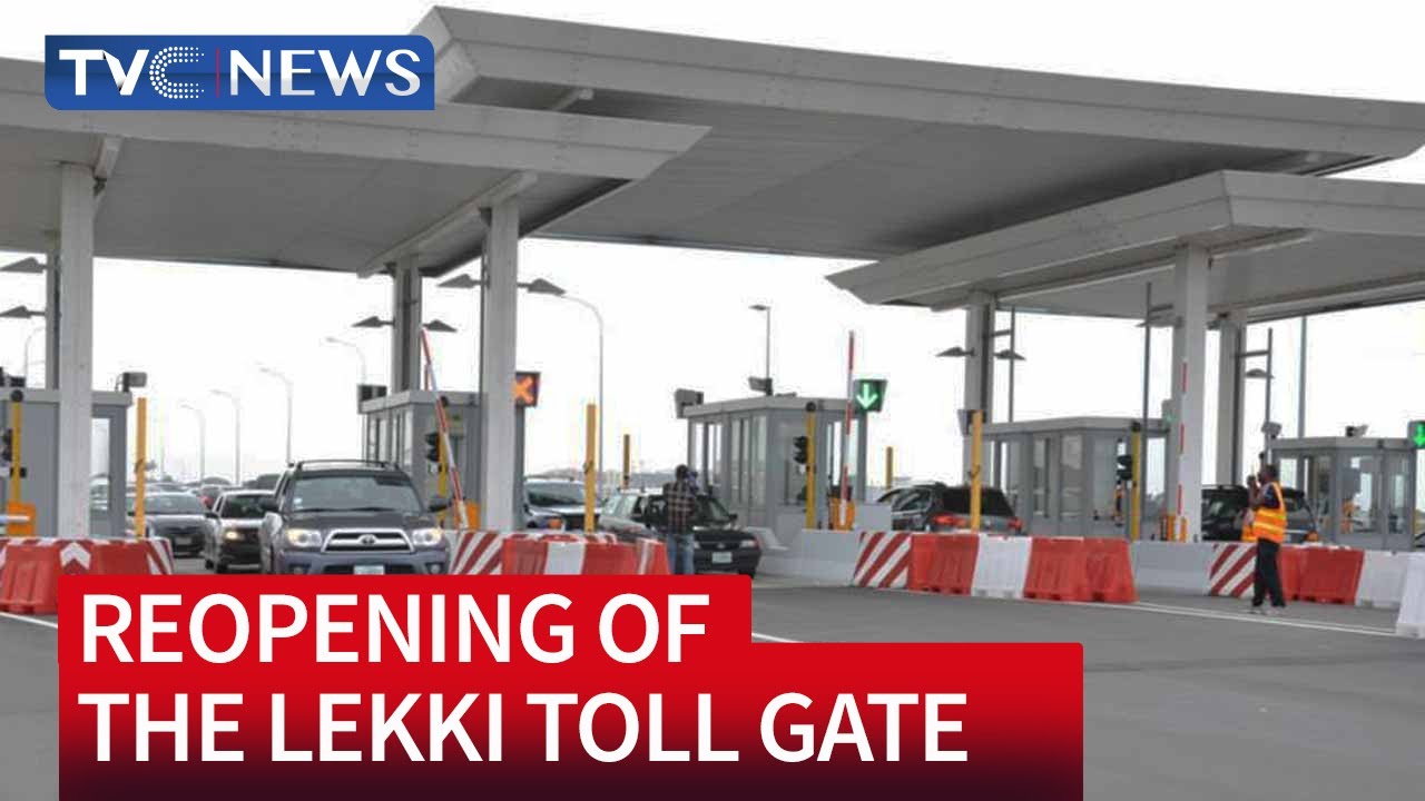 Lekki Toll Gate: Vehicles Move Unhindered As Security Operatives Stand ...
