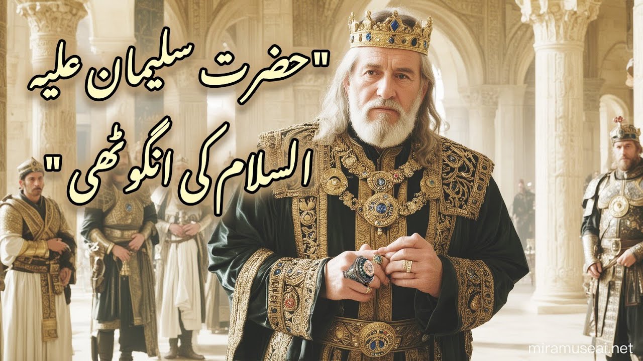 Hazrat Suleman Ki Anguthi ka Waqia - Story of King Suleman Ring ...