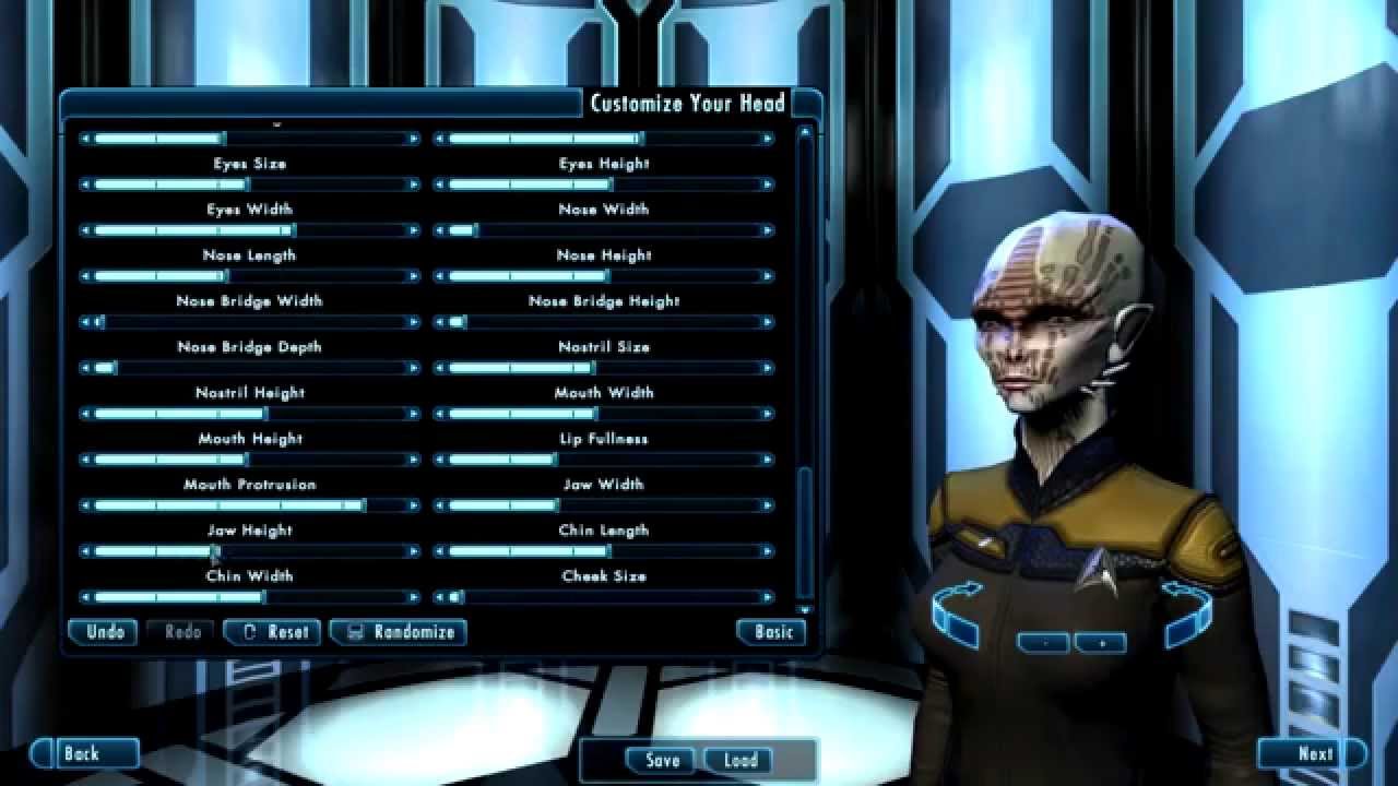 STO - Character Creation preview - YouTube