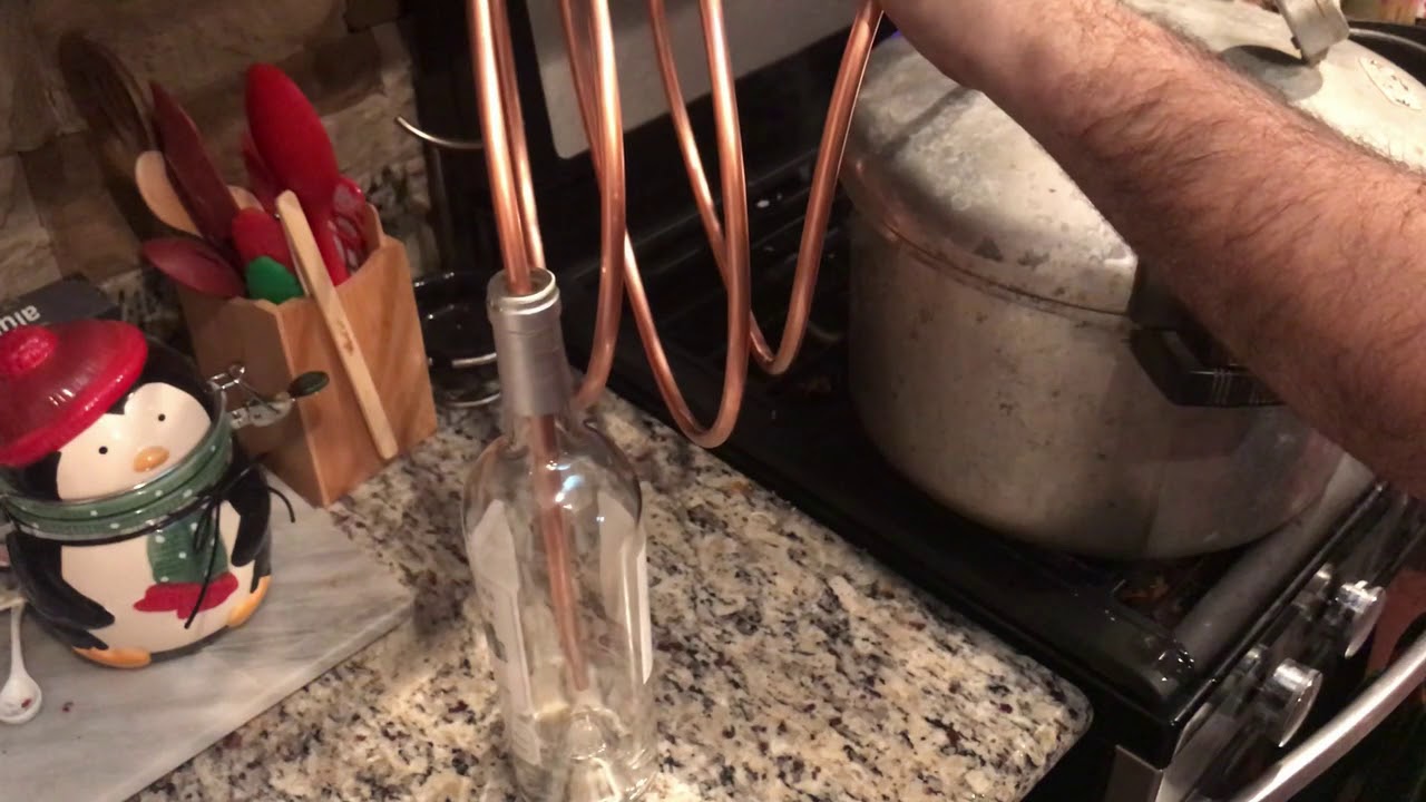 How to make a water distiller at home easy, distilling salt water to ...