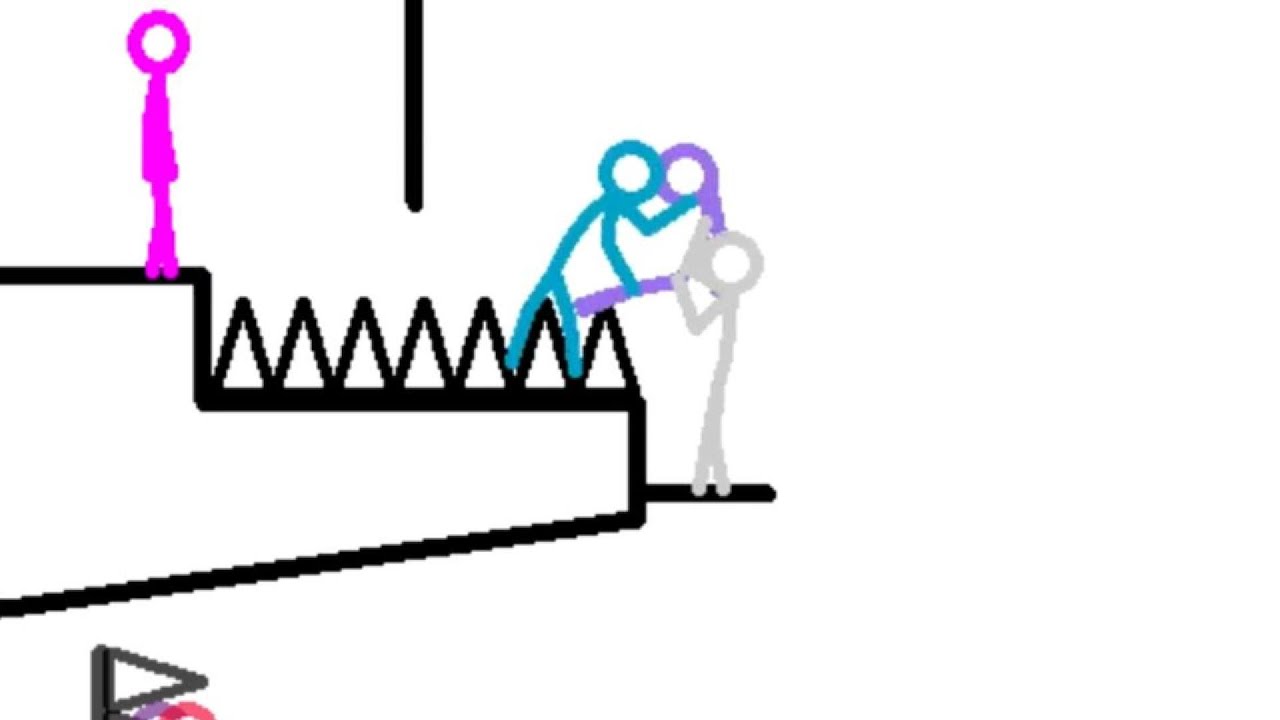 A Stick Death Maze 1 - Blue-Green causes a tsunami - YouTube
