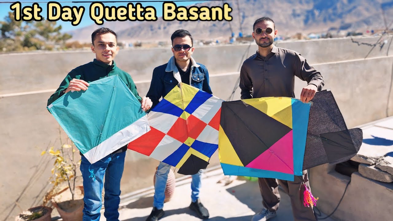 Basant ki Phali Subha Full Masti Patang bazi Quetta ️ - YouTube