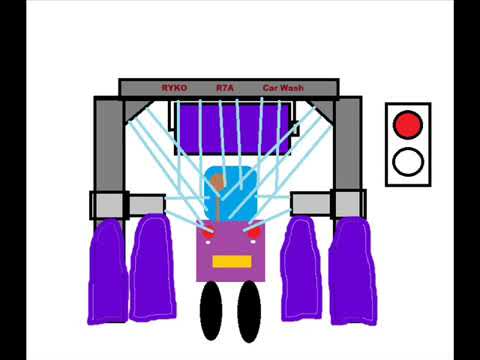 Ryko R7A Citgo Car Wash - YouTube