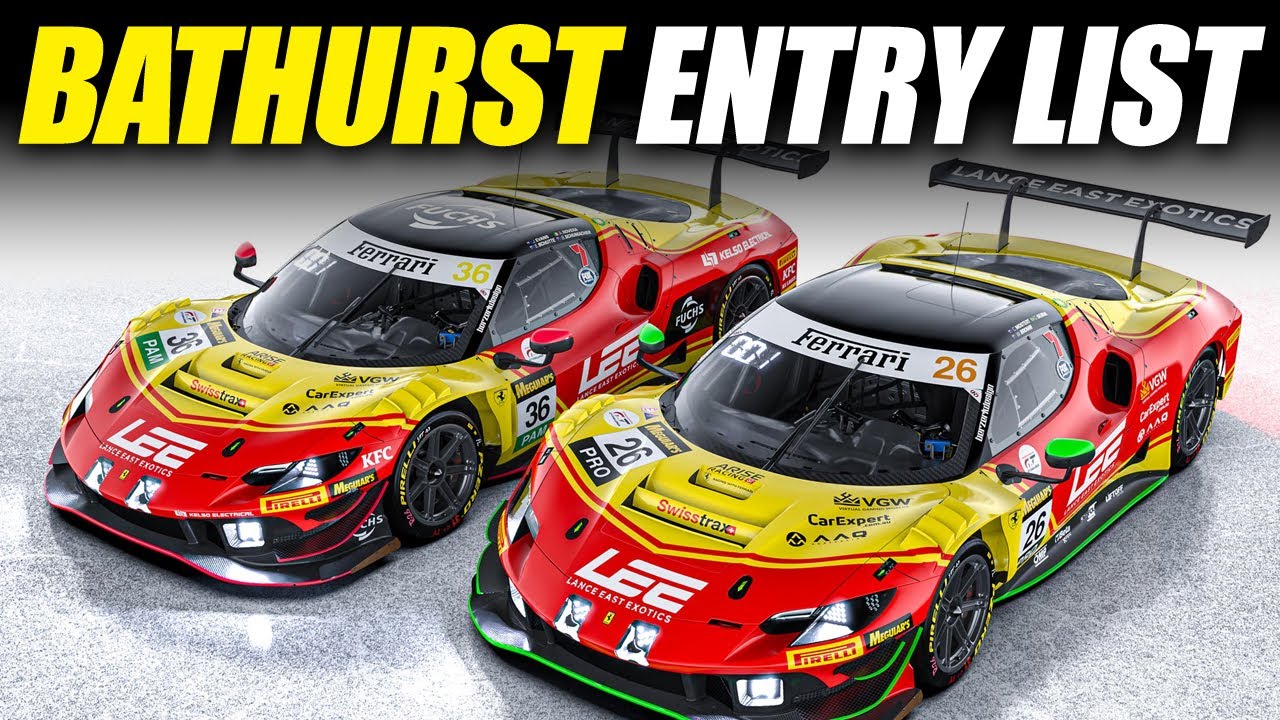 The Ultimate 2025 Bathurst 12 Hours at Mount Panorama Spotters Guide ...