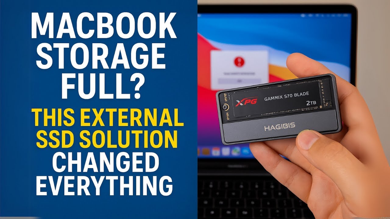 MacBook Storage Full? This External SSD Solution Changed Everything ...