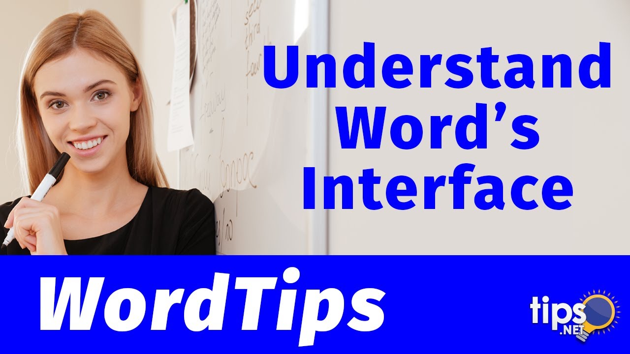 Understand Word's Interface - YouTube