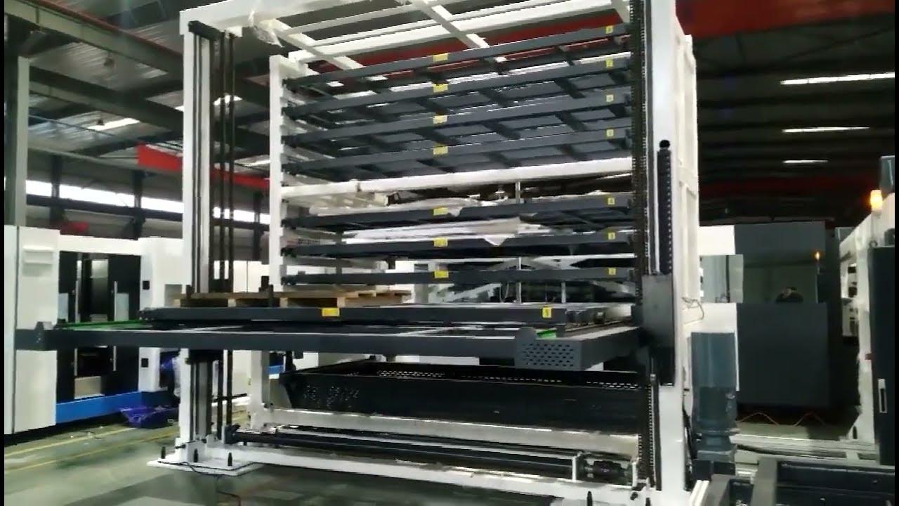 ACME LASER– Fully automatic loading/unloading system for fiber laser ...