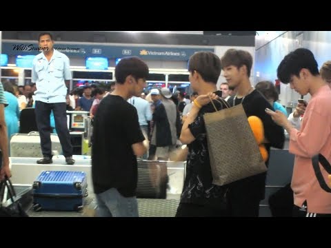 [FANCAM][170617] SNUPER (스누퍼) - TSN AIRPORT DEPARTURE | 유성 Choreography Spoiler (?)