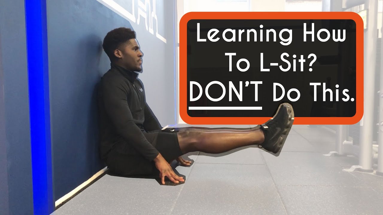 How NOT To Learn To L-Sit | L-Sit Progress Diary - YouTube