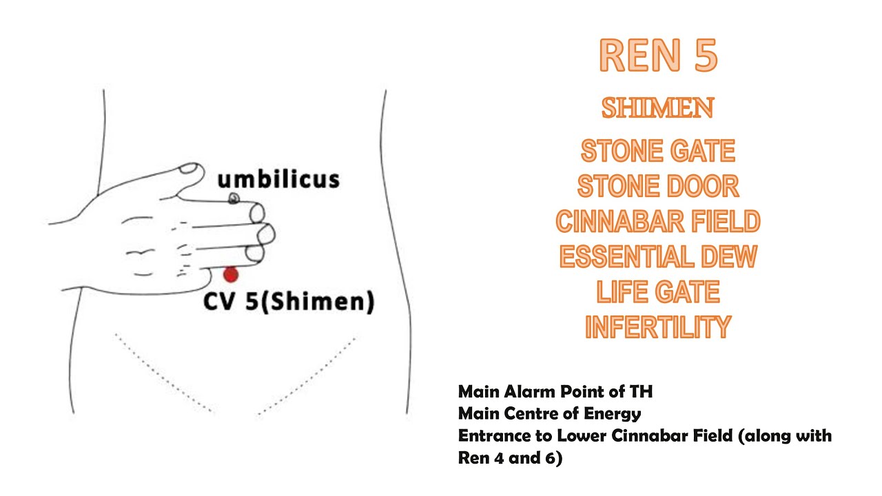 CONCEPTION VESSEL (REN MAI) 5 SHIMEN (STONE GATE, STONE DOOR, CINNABAR ...