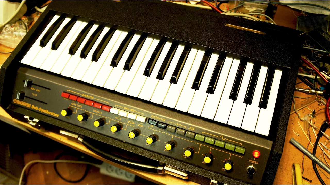 WERSI BA-900 repair/midi - YouTube