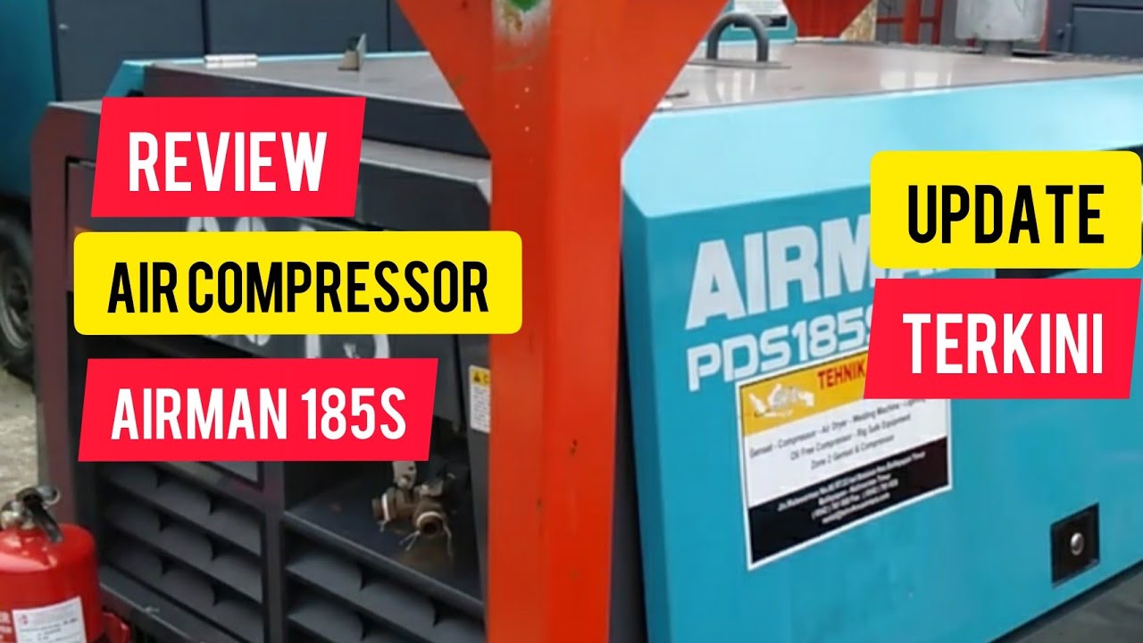 Airman PDS 185S Air Compressor #aircompressor #highpressure # ...