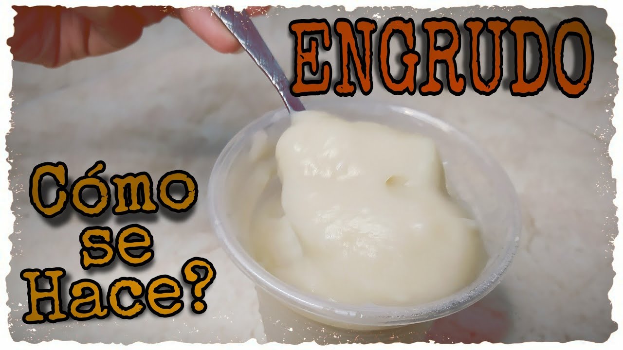 Como Hacer (ENGRUDO) tutorial - YouTube