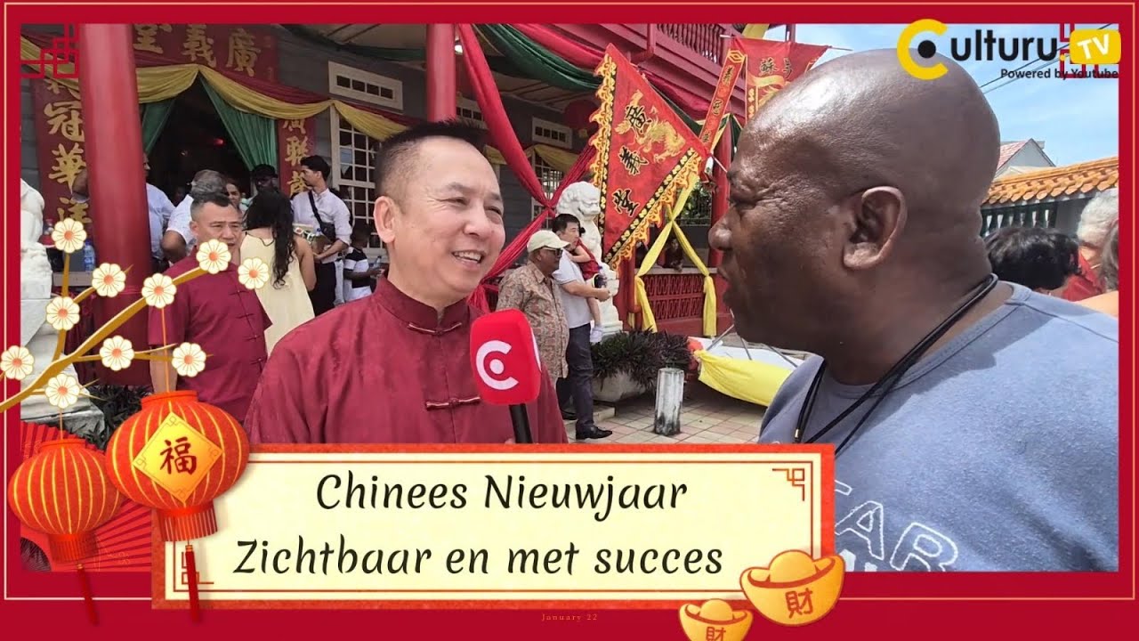 Chinees Nieuwjaar in Suriname, vice-president minister Buitenlandse ...