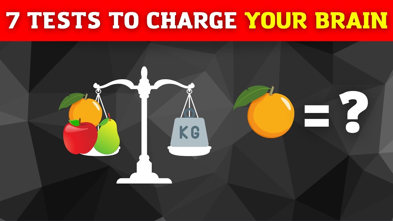 7 Tests To Charge Your Brain | Quizzes For Everyone - YouTube