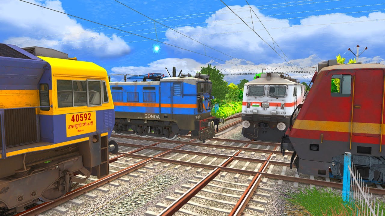 Trains Dangerous Interlocking Close Calls Compilation | Diamond ...