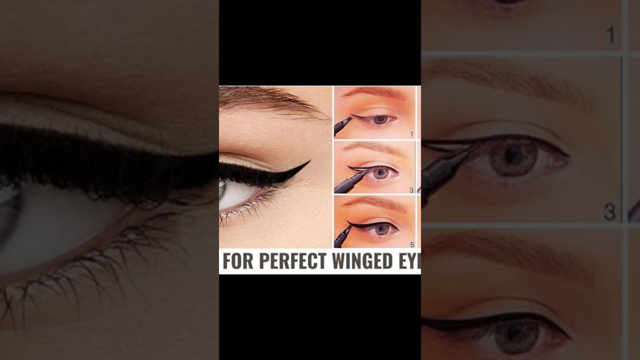 step by step Eyeliner hack for beginners|Beauty Hack|eyeliner Hack# ...