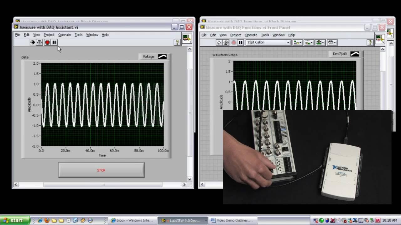 Automatic Code Generation with NI-DAQmx and NI LabVIEW - YouTube