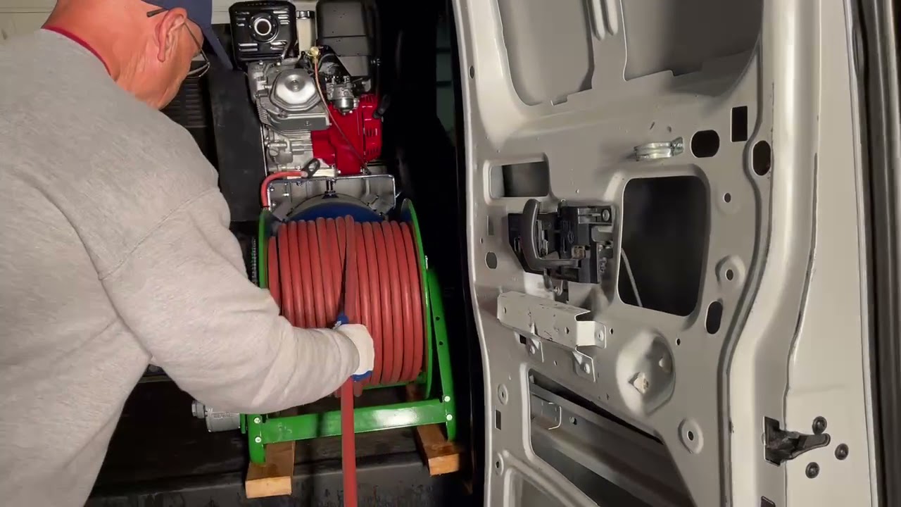 Vent Vision Hose Reel - YouTube