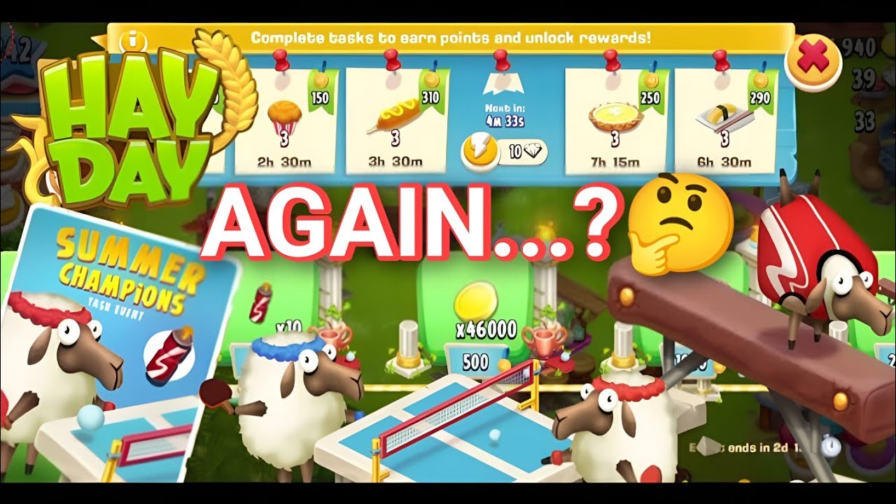 Hay Day - Summer Champions Task Event 2024 (Explained) - YouTube