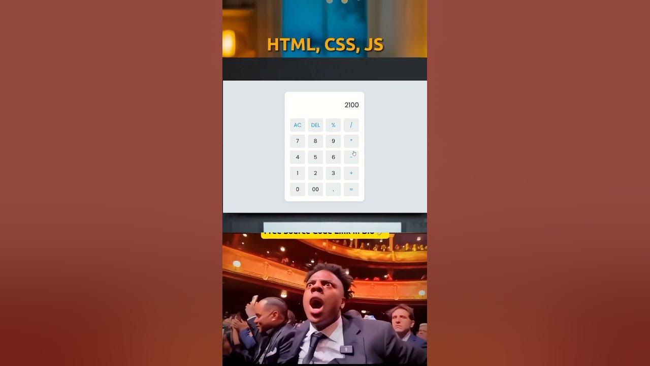 Dynamic Calculator Using Html Css And Javascript Htmlcssjavascript 4165