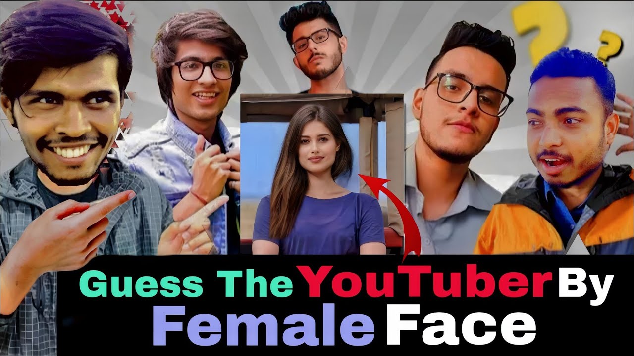 YouTuber by female face #vastcrazy X #crazyinsaan - YouTube