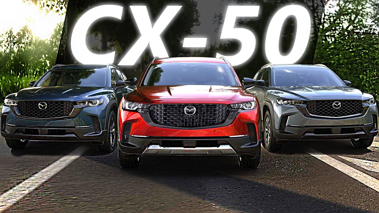 New 2023 Mazda CX-50 - All Colors & Accessories in Virtual CX50 ...