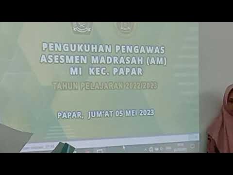 Pengukuhan Pengawas Ruang AM KKM Kec. Papar 2023 | Bismillaah - YouTube