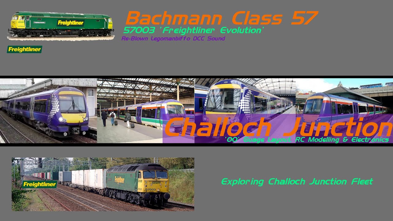Bachmann Class 57 Freightliner Livery - YouTube