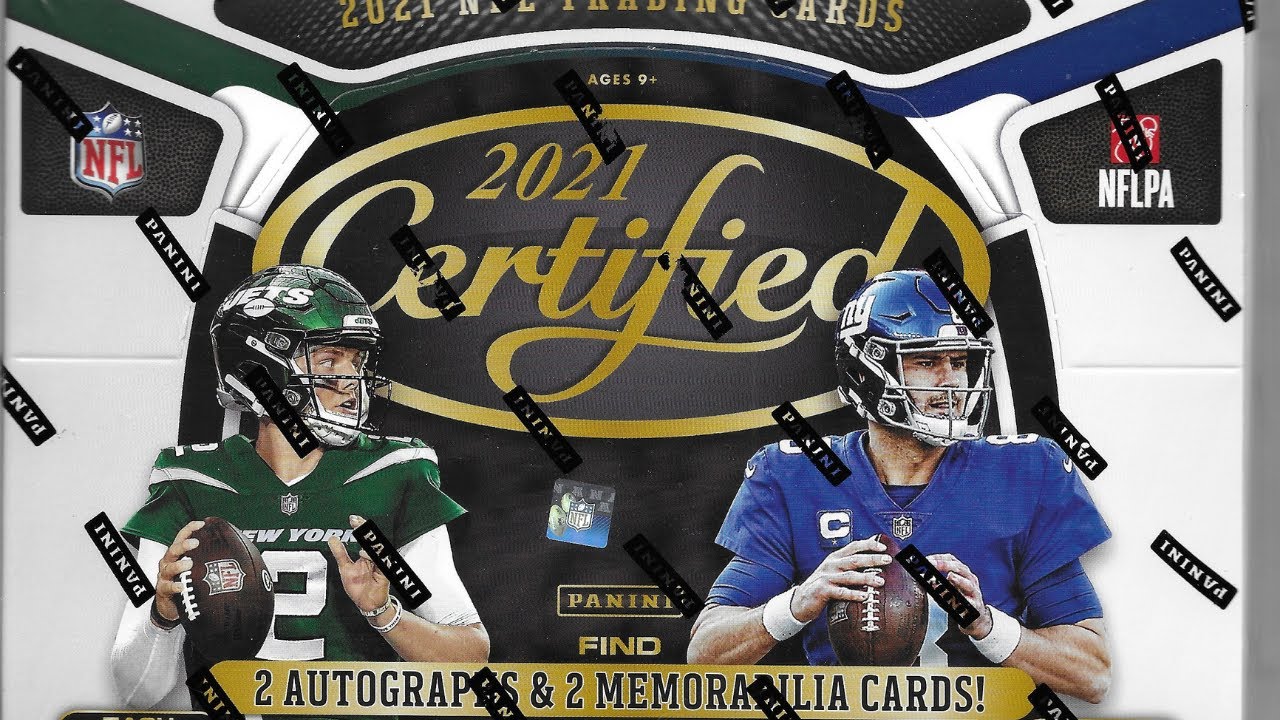 2021 Panini Certified Football Hobby Box Break - Awesome Rookie Hit ...