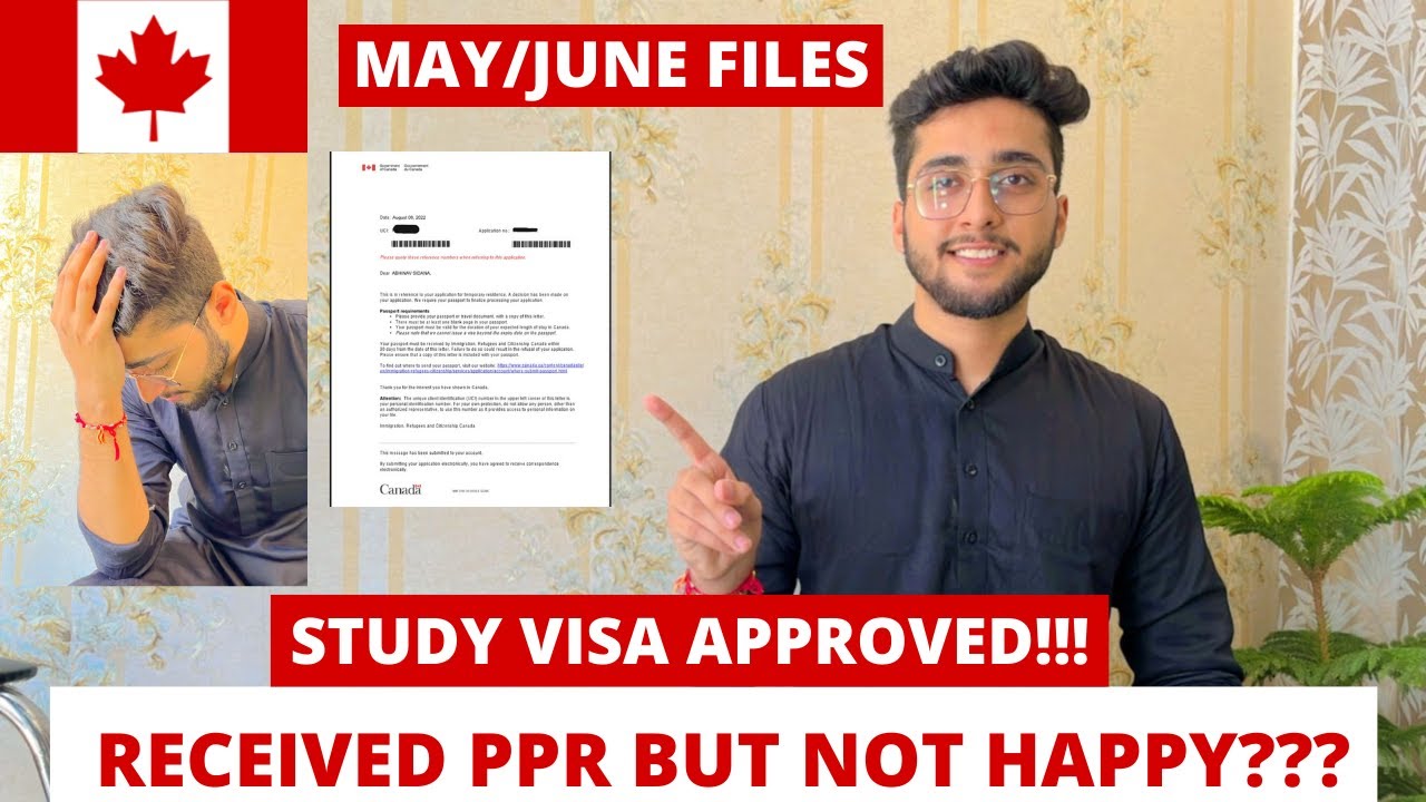 I FINALLY GOT MY CANADA STUDY VISA APPROVED🇨🇦| MY PPR TIMELINE ...